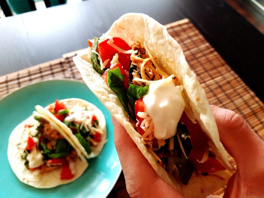 Fresh Cilantro Lime Chicken Tacos - Yay! For Food