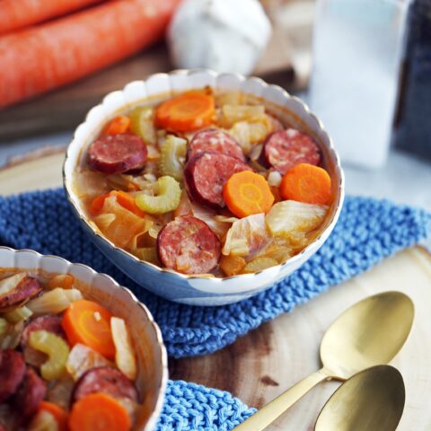 Instant Pot Fennel Cabbage and Sausage Soup - Yay! For Food